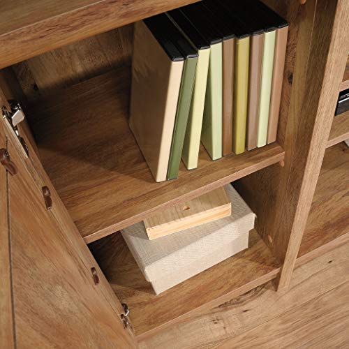 Sauder Coral Cape TV Stand with Storage, L: 41.97" x W: 17.64" x H: 28.11", Sindoori Mango Finish
