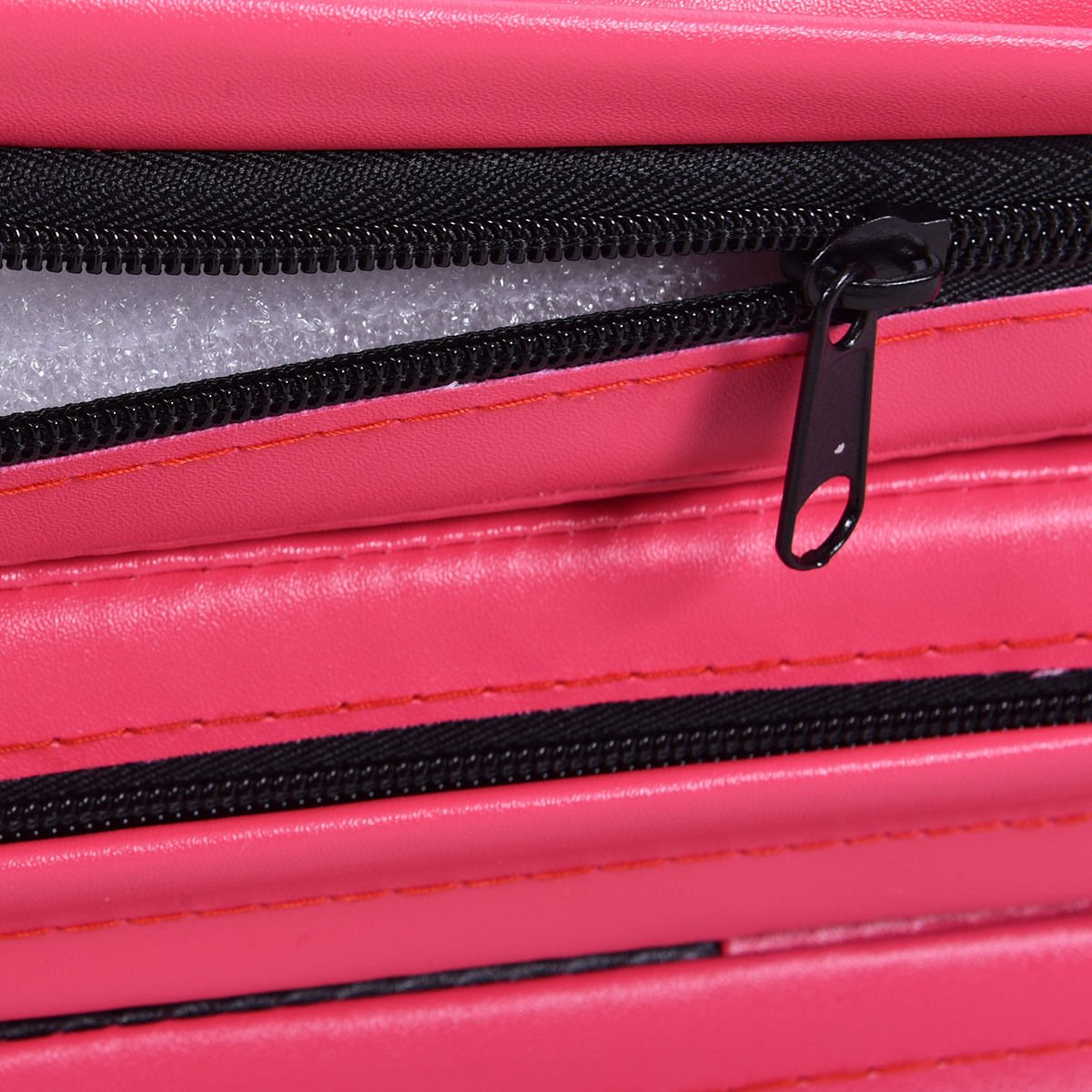 4'x6'x2'' Folding Gymnastics Tumbling Mats Exercise Aerobics Stretching Yoga Mat Pink Black