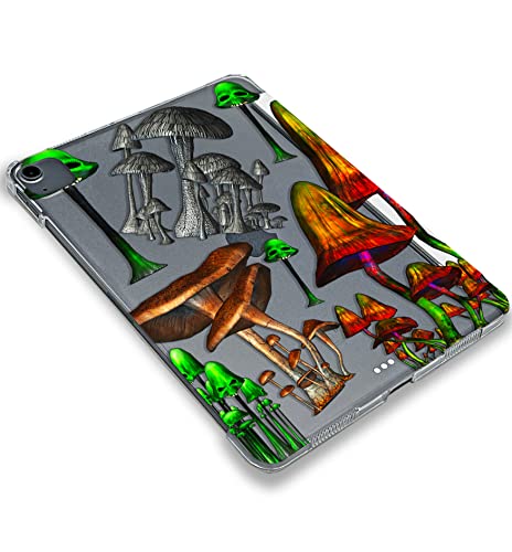 Cute Trippy Mushroom Toadstool case Compatible with iPad Mini Air Pro 7.9 8.3 9.7 10.2 10.9 11 12.9 inch Pattern Cover New 2022 2021 Trifold Stand 3 4 5 6 7 8 9 Generation 597 (10.2" 7/8/9 gen)