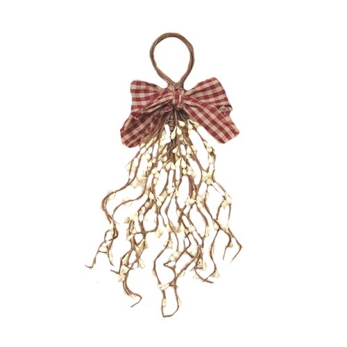 CWI Gifts Wispy Pip Teardrop, 11-Inch, Ivory
