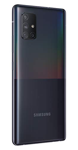 SAMSUNG Galaxy A71 5G Factory Unlocked Android Cell Phone 128GB US Version Smartphone 6.7-inch AMOLED Screen Long-Lasting Battery Single SIM, Black