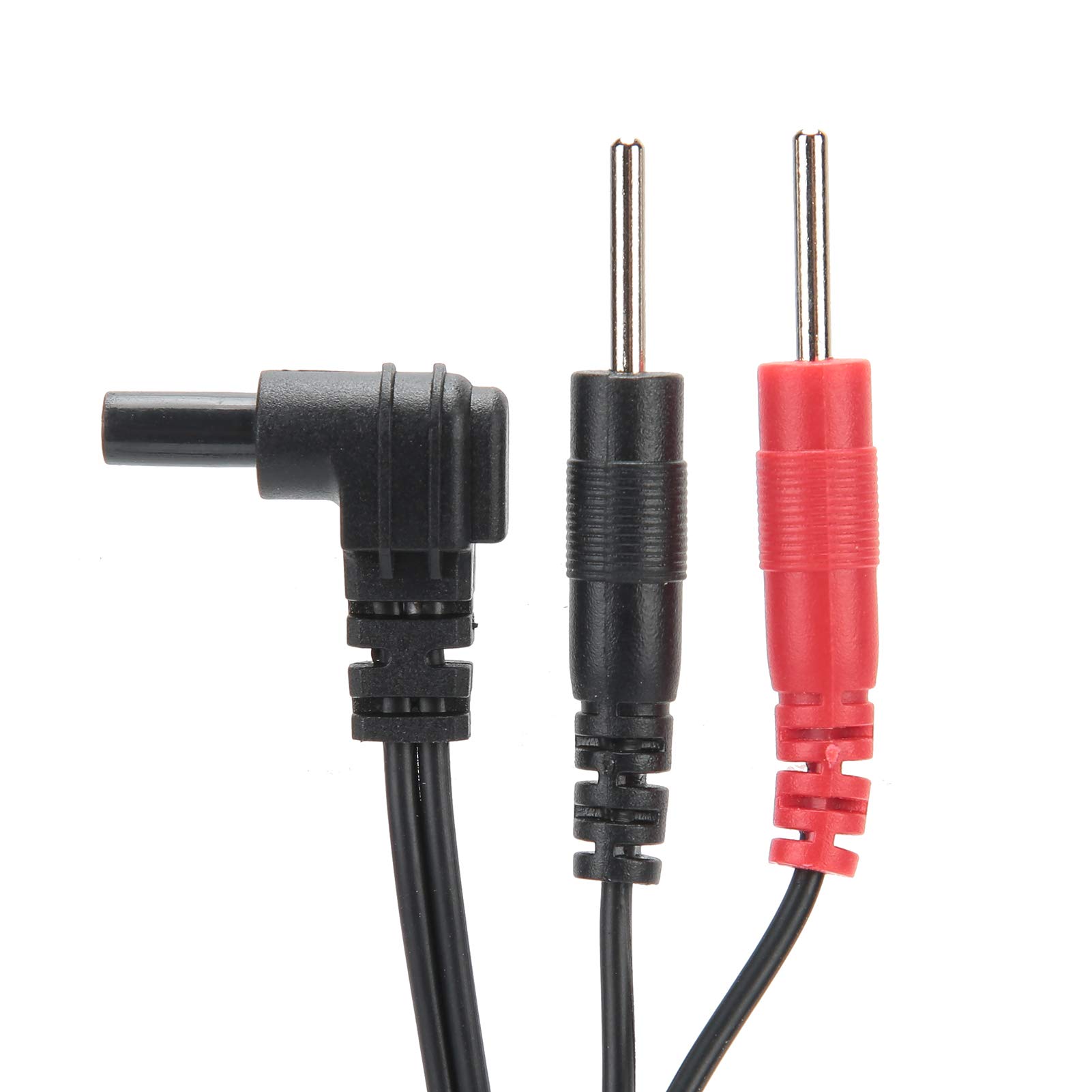 Sonew 10pcs / Bag 2.35mm 1.2m 2‑in‑1 Pin Type Electrode Wires Cable, TENS Cable Wires for TENS Unit Physiotherapy Machine