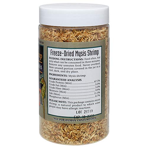 San Francisco Bay Brand Freeze-Dried Mysis Shrimp 0.88-Ounces (25 Grams) Jar