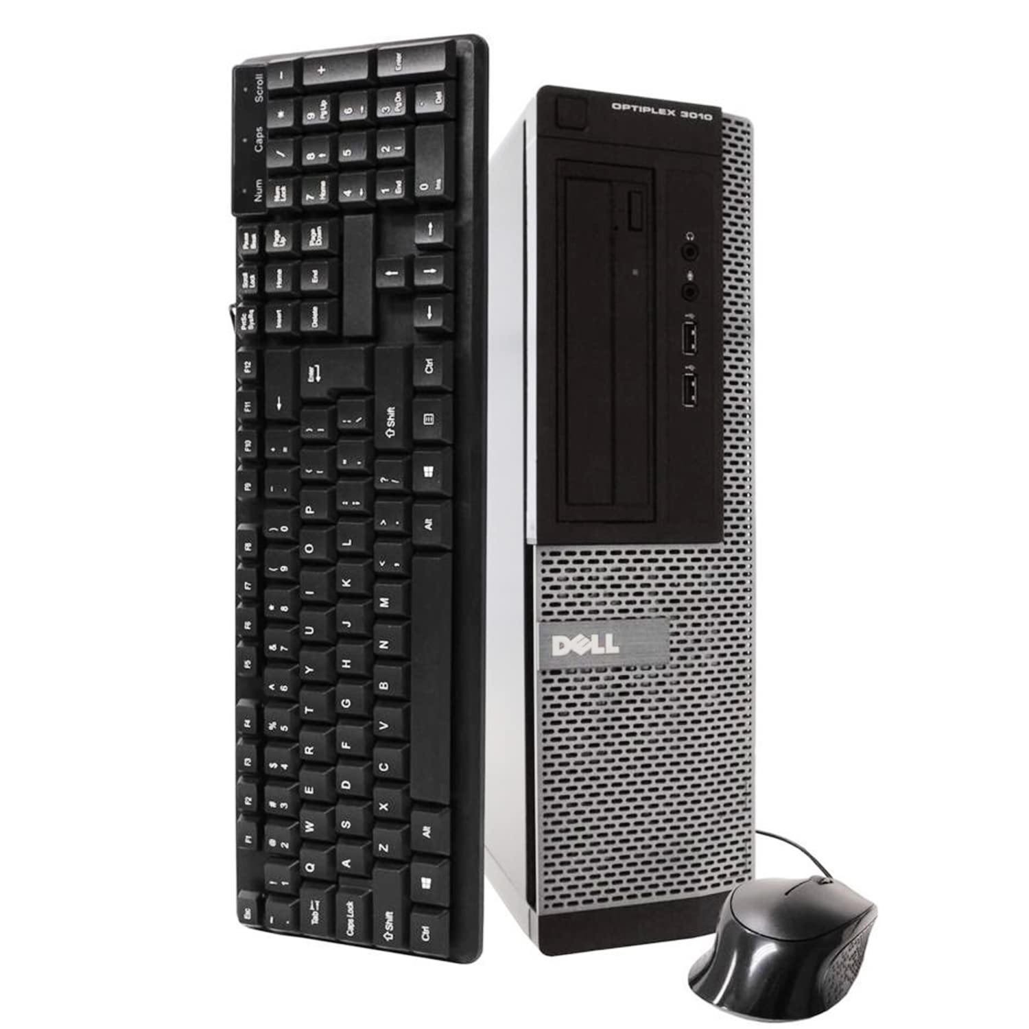 Fast Optiplex 3010 Business Desktop Computer Tower PC (Intel Ci5 3470, 8GB Ram, 128GB SSD, HDMI, WiFi, DVD-RW) Win 10 Pro with CD (Renewed)