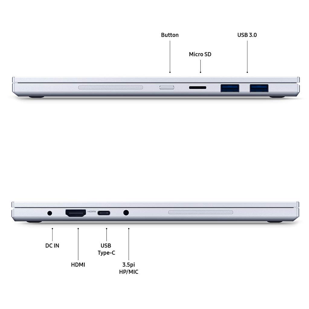 SAMSUNG 2020 Galaxy Book Flex Alpha 13.3" QLED FHD 1080p Multi-Touch 2-in-1 Business Laptop (Intel Quad-Core i5-10210U, 8GB RAM, 512GB SSD) Backlit, Wi-Fi 6, Windows 10 Home + HDMI Cable