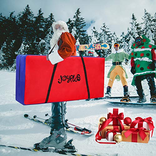 JoyPlus Christmas Tree Storage Bag Fits Up to 7 ft Disassembled Tree,47" x 12" x 19" Holiday Artificial Tree Storage Case with Durable Waterproof Material (Bag Only)