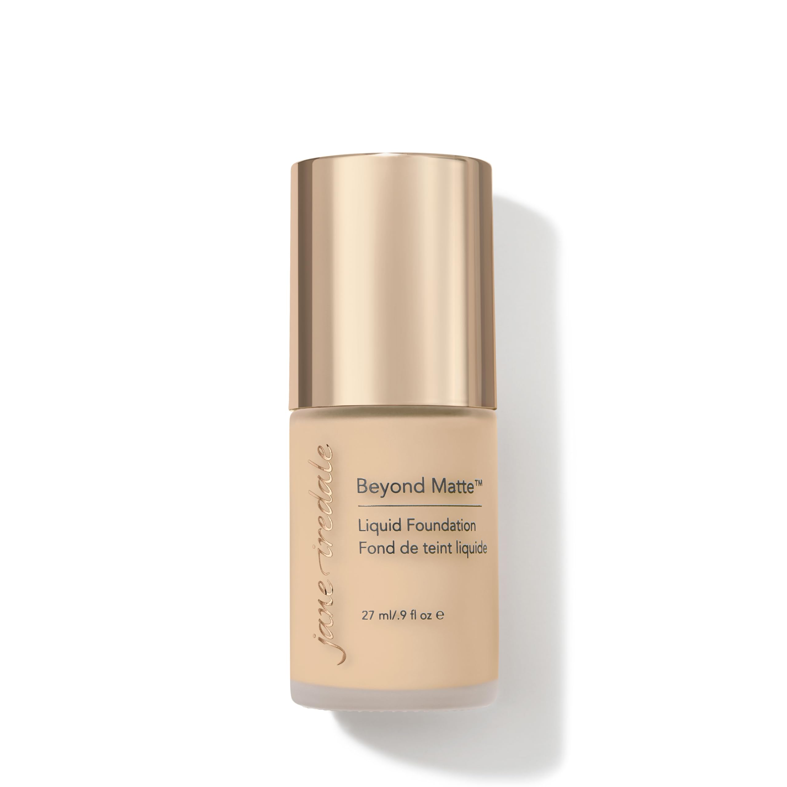 jane iredale Beyond Matte 3-in-1 Liquid Foundation, Long-wear, Buildable Coverage, Vegan, Clean, Cruelty Free, Semi Matte Finish, M6