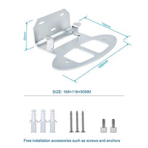 STANSTAR Metal Wall Mount for ORBI WiFi 6 System, Sturdy Wall Mount Holder for RBKE963/RBK752/RBK852/RBK853/AX4200/RBS850/RBR750/RBS750/RBKE963.(2Pack)