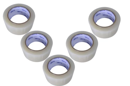 5 Rolls Molding Tape - All Weather, No Residue - 2" x 108' Clear Perforated (6")