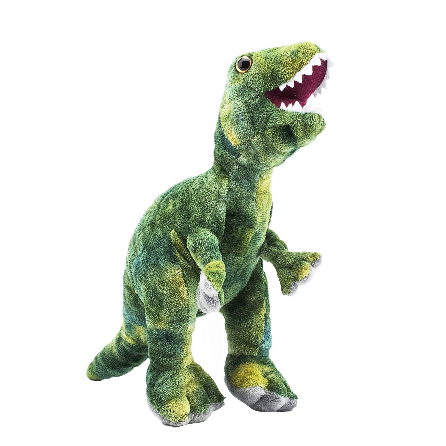 AIXINI Stuffed Dinosaur Plush Giant T-Rex Toy - 23.6" Lifelike Stuffed Tyrannosaurus Animal for Boys, Green