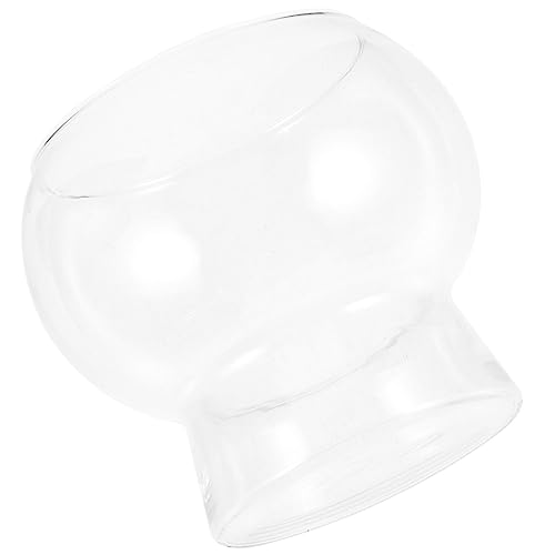 Angoily Juice Glass Crystal Dessert Bowl, 4.3-Inches Ice Cream Bowl,Glass Bowl for Sundae Salad Fruit Pudding Yogurt Snack Candy Trifle, Kitchen Prep Holiday Party Wedding(Pedestal)