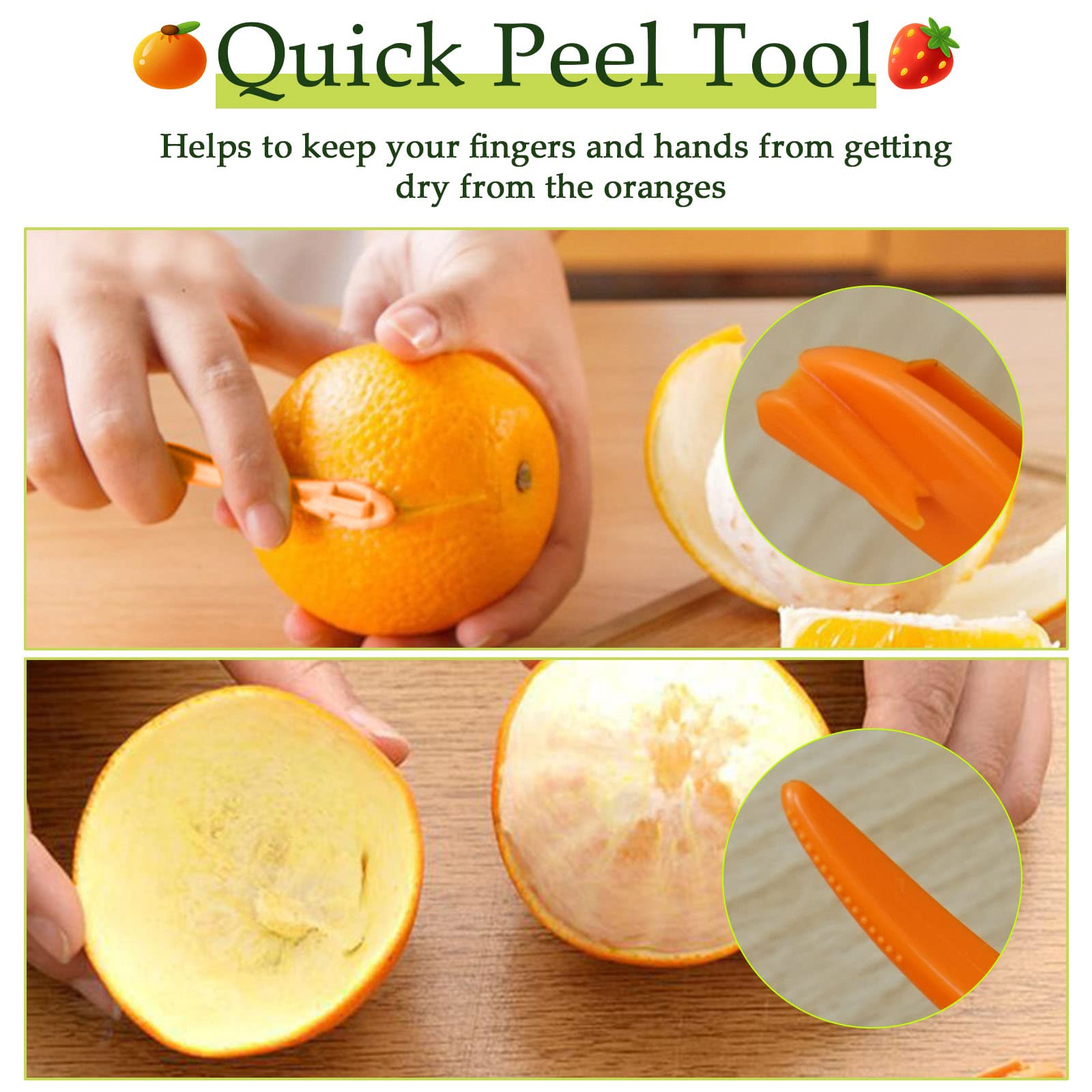 4-Piece Vegetable Peeler Set | Y Peeler for Potatoes, Apples, Carrots, Zucchini and Cucumber | Comfortable Grip Handles | Effortlessly Peel Veggies and Fruits