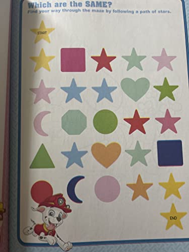 Pup Patrol Same or Different Learning Workbook
