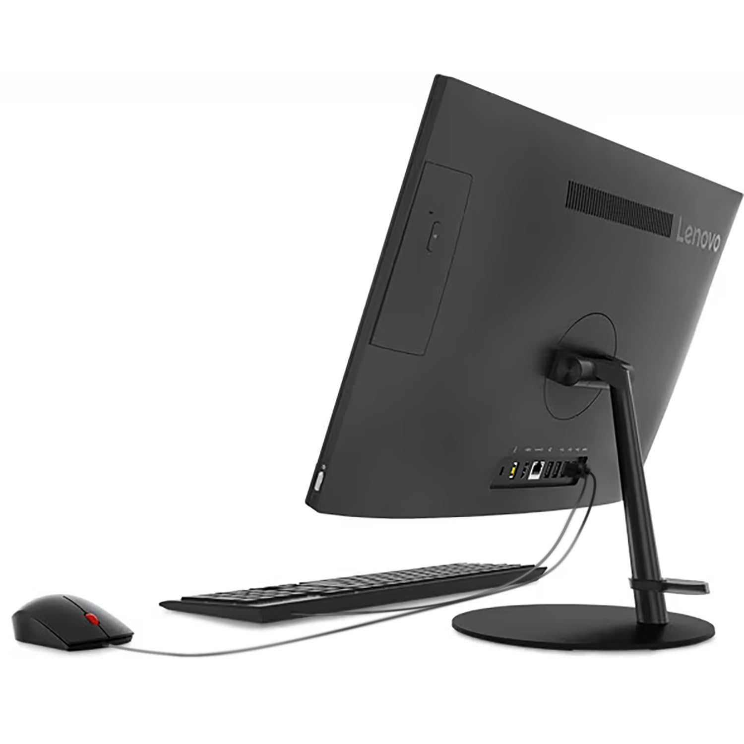 Lenovo IdeaCentre A340 23.8" FHD Business Touchscreen All-in-One AIO Desktop Computer, Intel 4-Core i3-9100T (Beats i5-7400t), 4GB DDR4, 128GB PCIe SSD, Windows 10 Pro, BROAGE 64GB Stylus Flash Drive