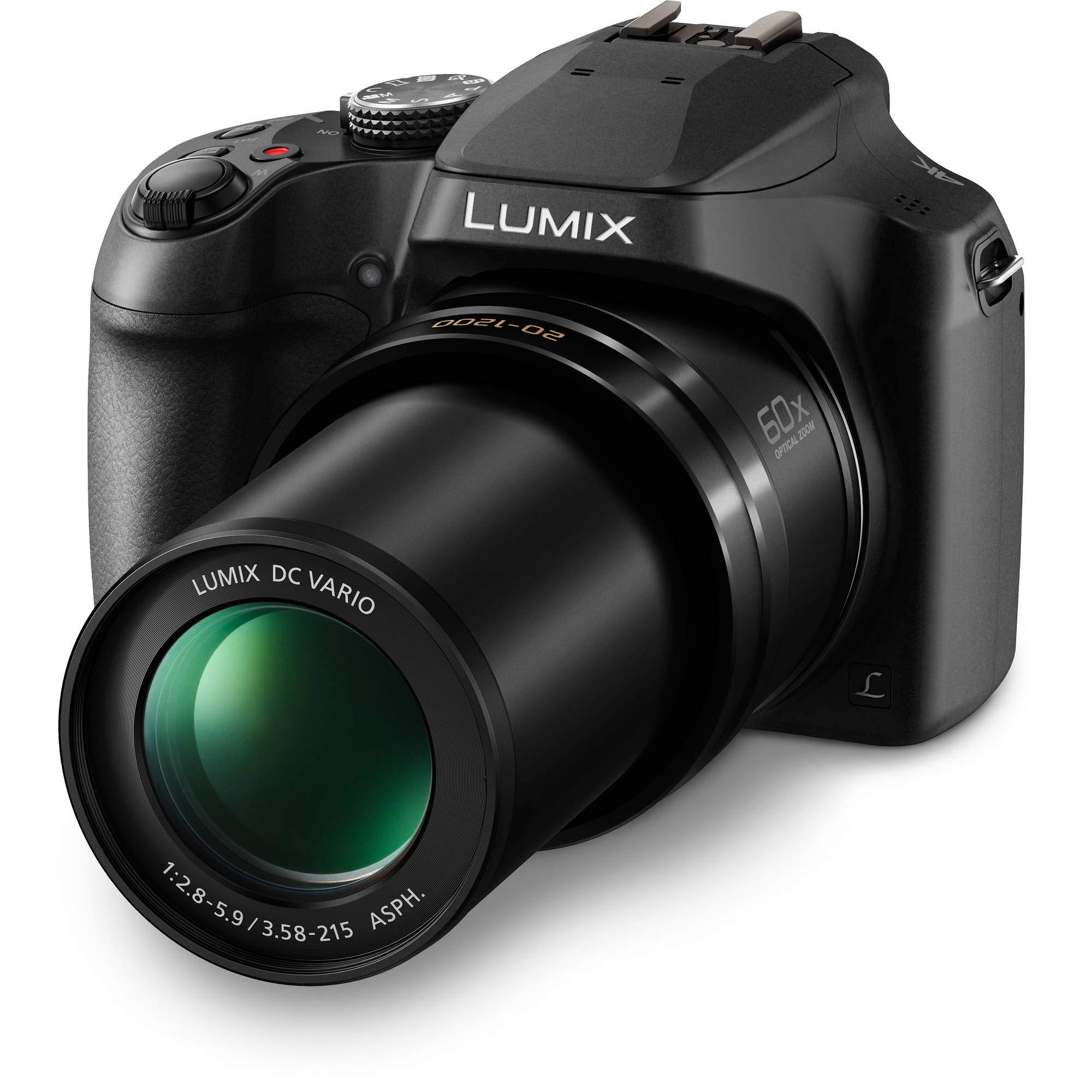 Panasonic Lumix DC-FZ80 Digital Camera + Memory Card Bundle