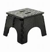 9" Black Step Stool