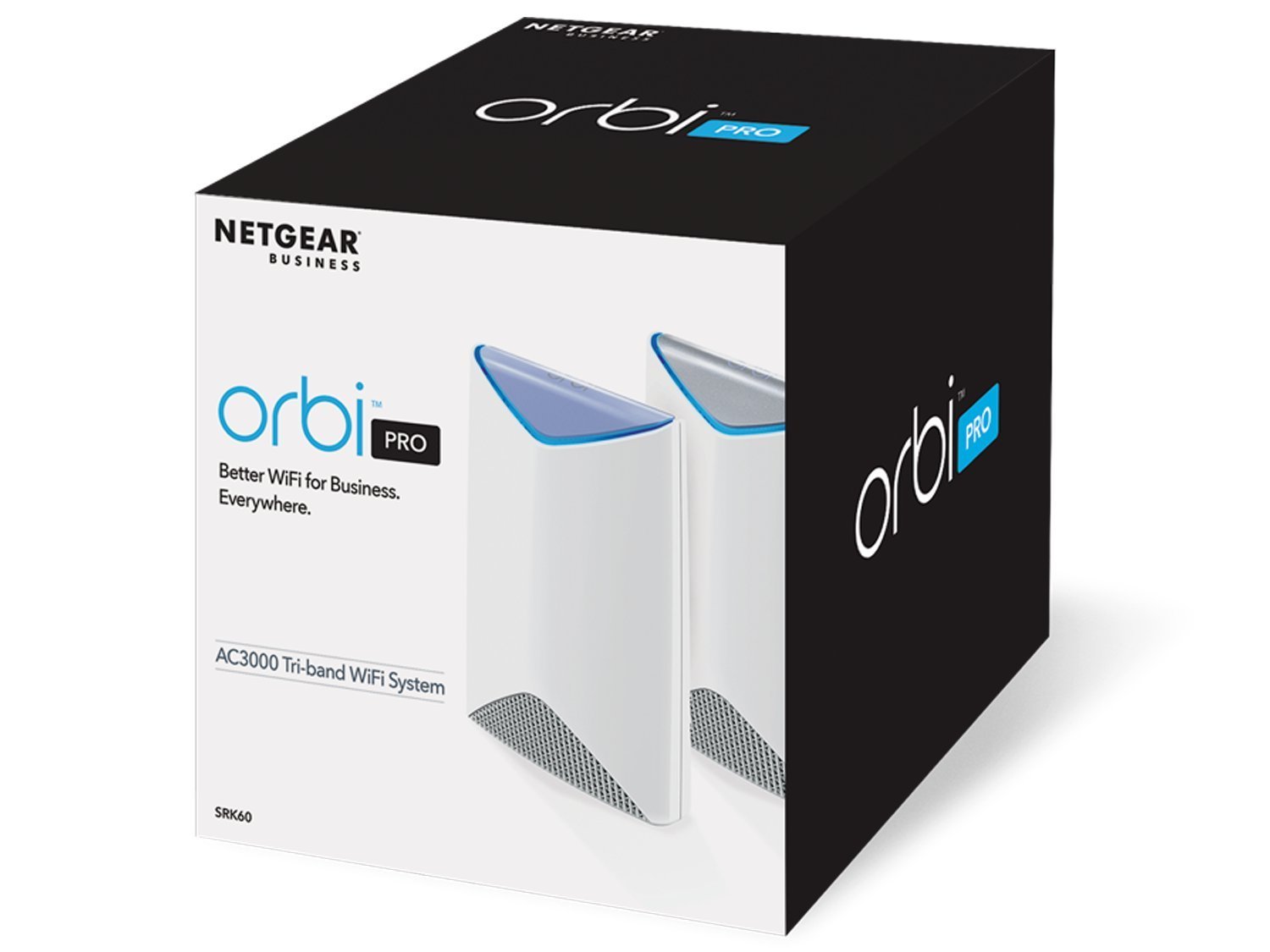 NETGEAR Orbi Pro AC3000 Business Mesh WiFi System, 2-Pack, Wireless Access Point (SRK60) (Renewed)
