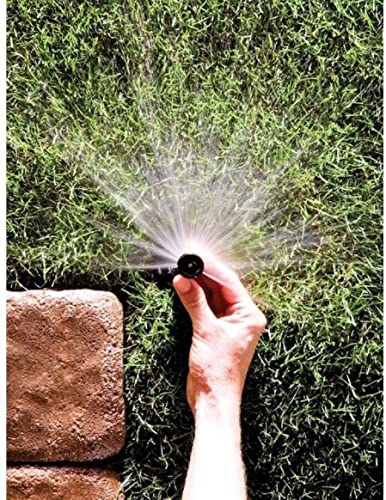 Rain Bird 1806APPRS Pressure Regulating (PRS) Professional Pop-Up Sprinkler, Adjustable 0° - 360° Pattern, 8' - 15' Spray Distance, 6" Pop-up Height, Black