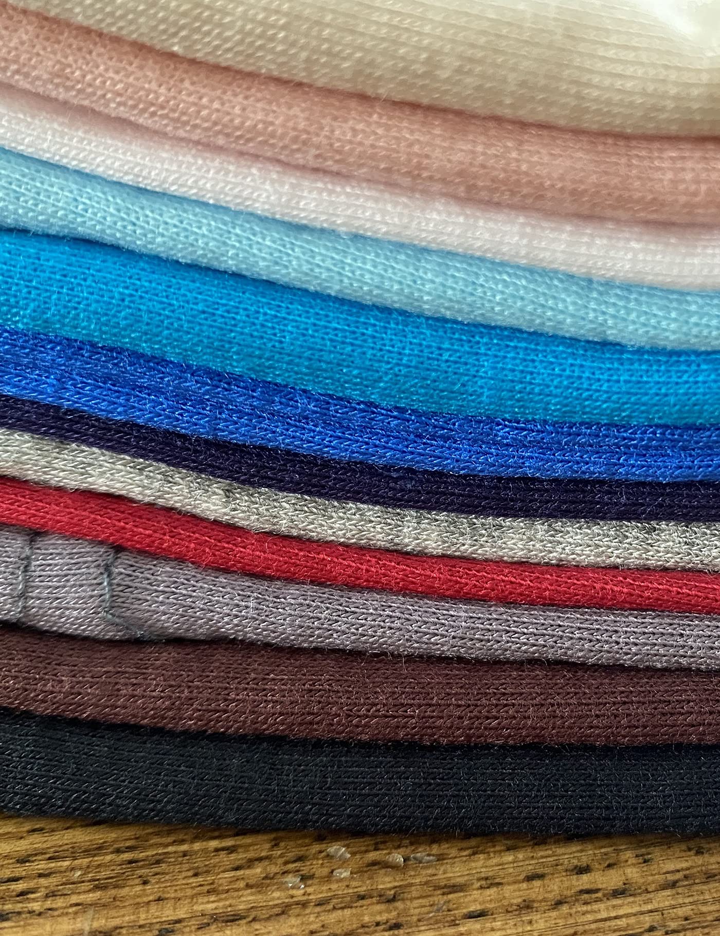 4 Pieces Hijab Undercap Hijab Underscarf Hijab Cap for Women (Light Grey/White/Navy Blue/Black)