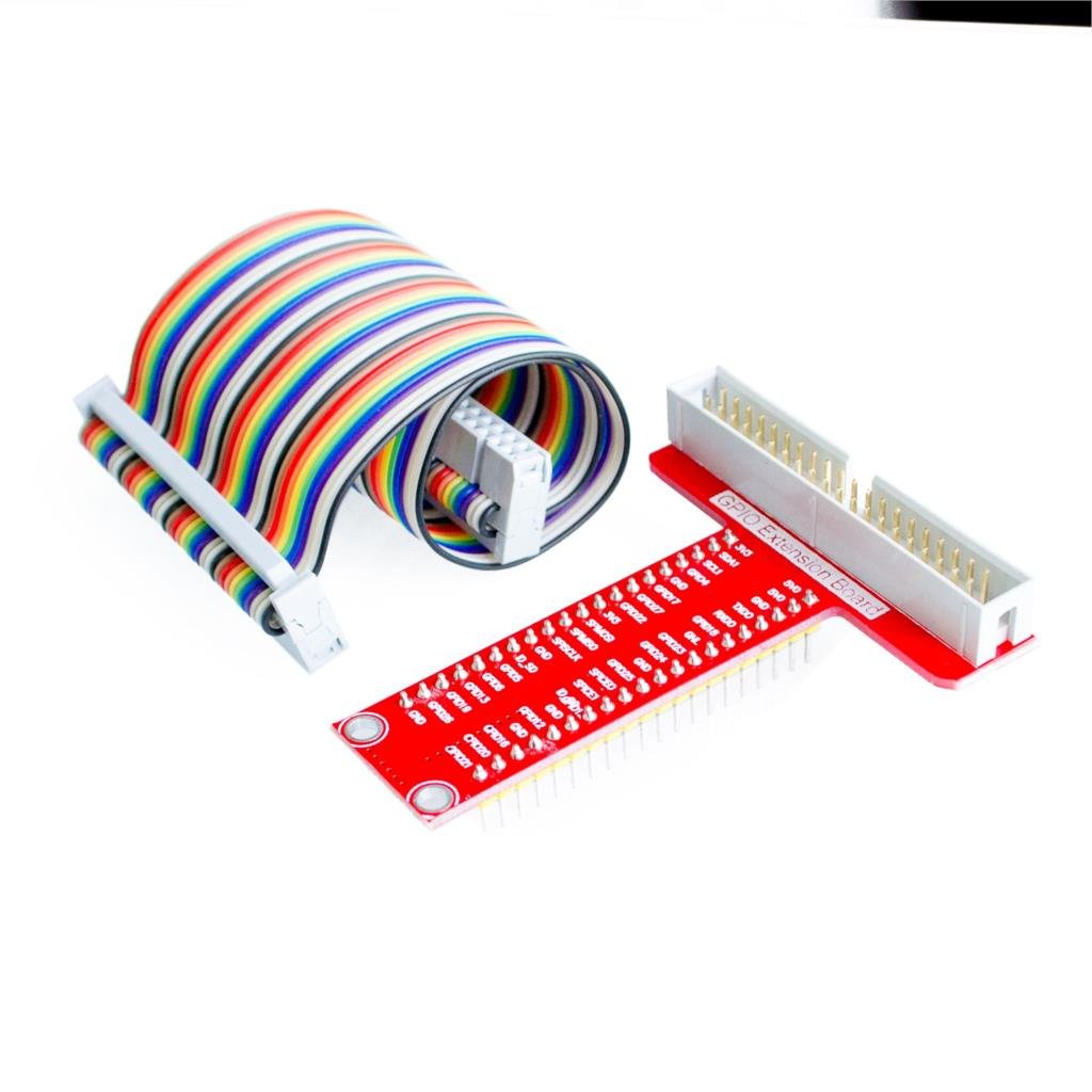 Raspberry Pi 3&Raspberry Pi 2 Model B GPIO Adapter Plate Gold Plug-in Version+MB-102 830 Points Board +GPIO Cable kit
