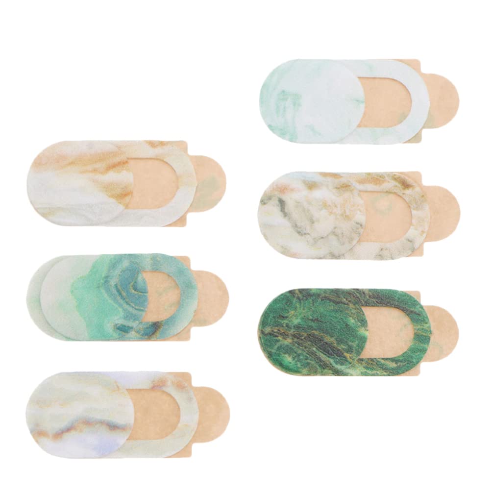6pcs Cover Webcam Covers Webcam Lid - Cover Webcam Abs Webcam Slider Webcam Privacy Covers Slide Webcam Lens Cover Abs Privacy Lens Protector