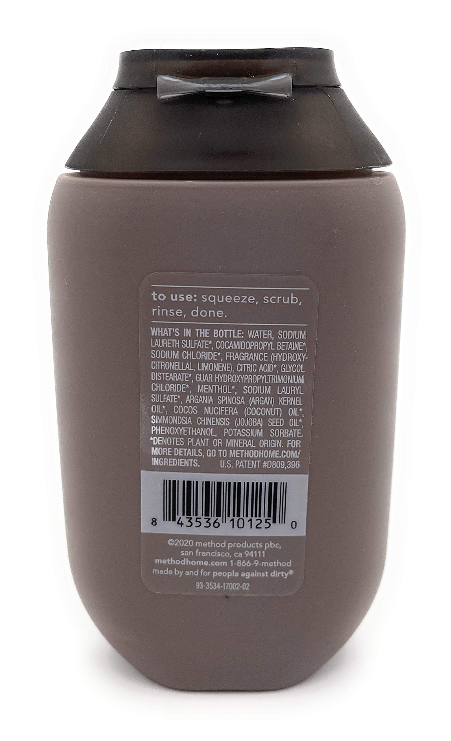 Men’s 2-in-1 Shampoo + Conditioner Bundle - Method Men Cedar + Cypress 14 Fl Oz and Travel Size 3.4 Fl Oz Bottles (2 Items)