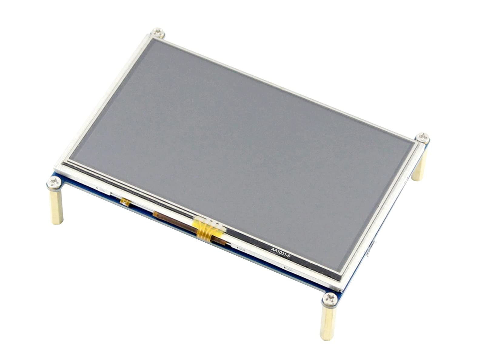 waveshare for Raspberry Pi 5 inch Resistive TFT Touch Screen 800x480 TFT LCD Display Touchscreen HDMI Module Kit Direct-Connect with Raspberry Pi 3 Model B B+, 2 Model B, 1 Model A A+