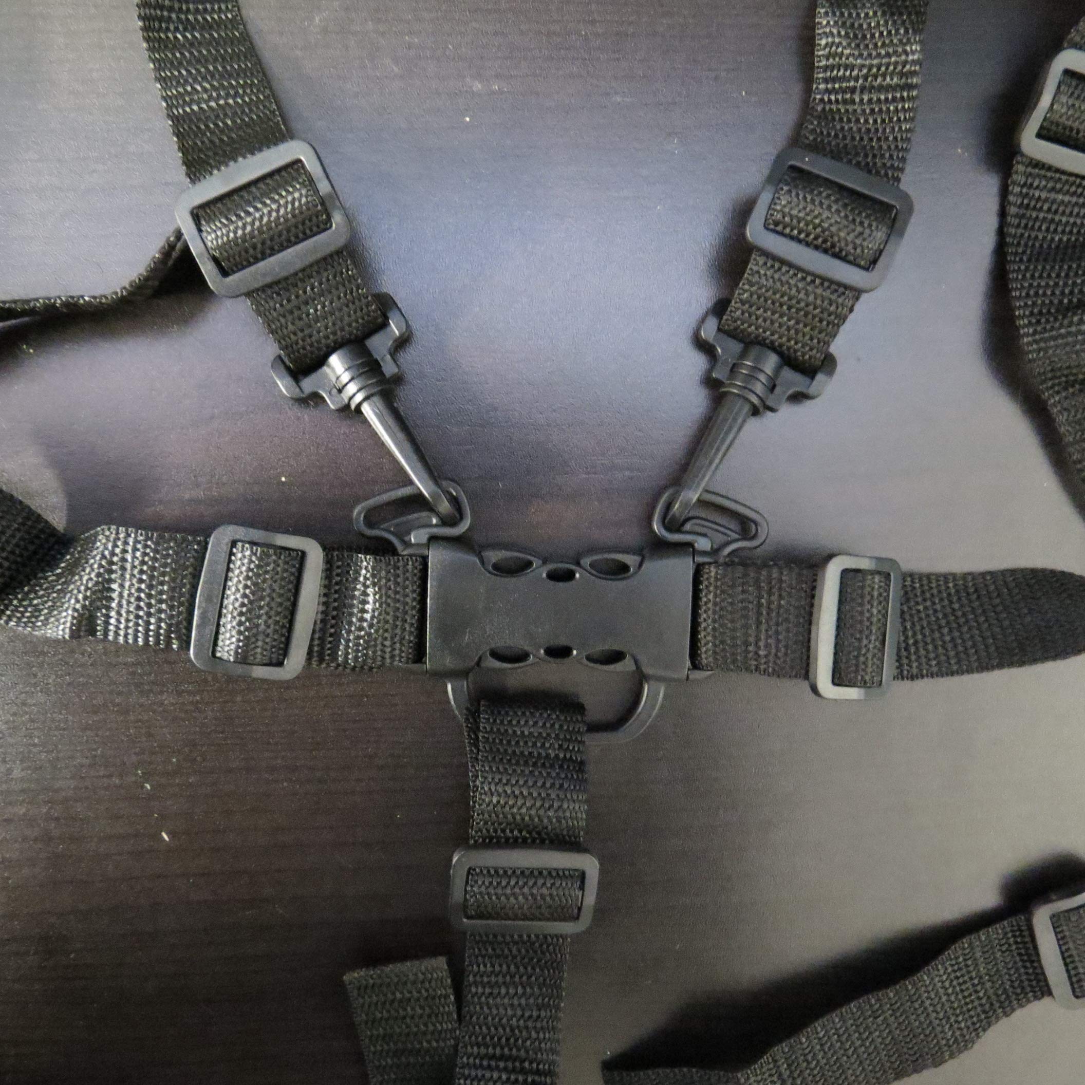 Stroller and Car Seat Replacement Parts/Accessories to fit Baby Trend Products for Babies, Toddlers, and Children (5 Point Clip + Clips and Straps)