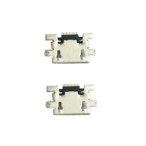 PHONSUN Replacement USB Charging Port for Amazon Kindle Fire HD8 (7th Generation) 2017 SX034QT (Pack of 2)