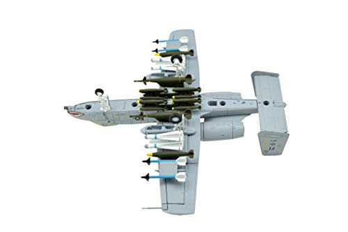 TANG DYNASTY(TM) 1:100 A-10 Thunderbolt II Ground Attack Aircraft Metal Plane Model,US Air Force, Military Airplane Model,Diecast Plane,for Collecting and Gift (Conventional Coating)