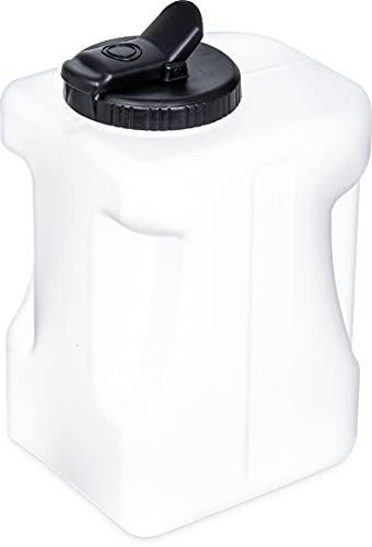 Carlisle FoodService Products 640000 Plastic Container/Jug with Lid, 1 Gallon