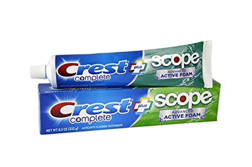 Crest Complete Whitening + Scope Mint Outlast Toothpaste, 5 pk./7.3 oz