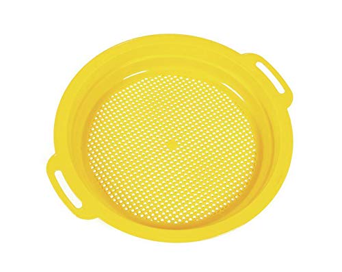 Sluiceboy Prospecting Sand Sieve Kit | Gemstone I.D. Chart | 10" Plastic Sieve | Hand Shovel | Stone Rock Material Classifier Sifter