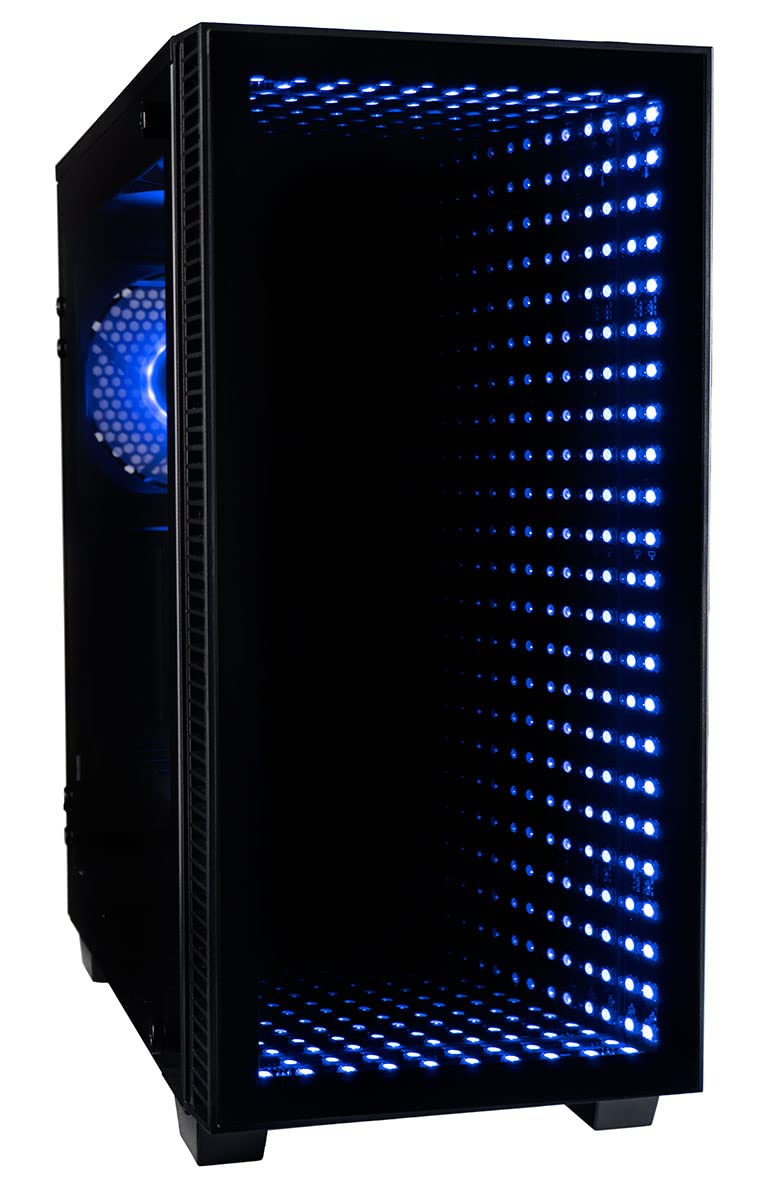 Empowered PC Continuum Micro Gamer Desktop (NVIDIA GeForce RTX 3080 10GB, Intel Core i7-10700K, 32GB RAM, 512GB NVMe SSD + 2TB HDD, 850W PSU, AC WiFi, Windows 11 Home) Gaming Computer