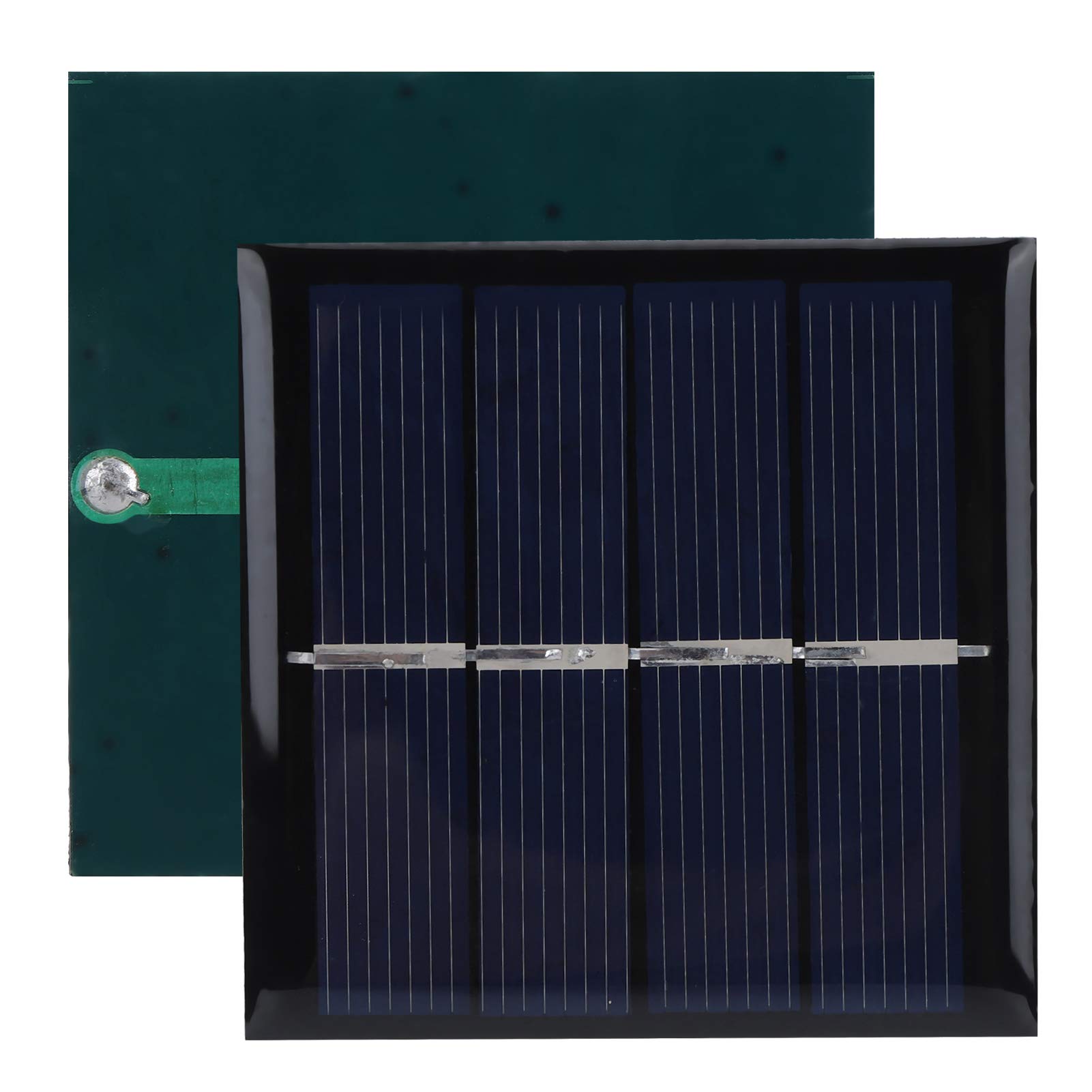 4Pcs Solar Panels, 0.45W 2V 58x58mm Solar Panel Kit, PET Solar Charger Panel, Waterproof Solar Charger, Portable DIY Solar Charging Board Module Charging Accessories, Solar Power Supplies