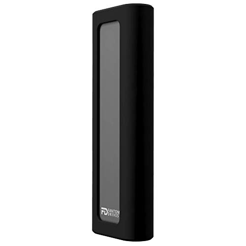 Fantom Drives Extreme Mini 4TB External SSD - 1050MB/s, USB 3.2 Gen 2 Type-C and Type-A, Aluminum, UCX-4000N