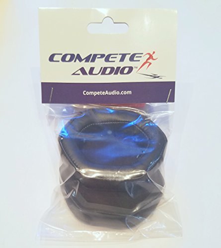 Compete Audio VMA Replacement Ear Pads for V-Moda XL Memory Cushions for Over-Ear Headphones (Black)