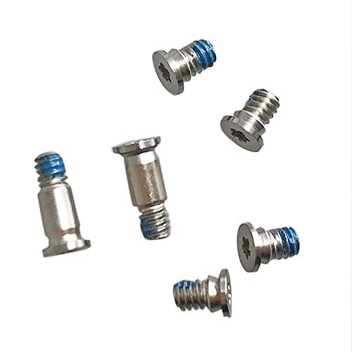 Suyitai Replacement for M a c Book Pro A1706 A1989 Silver 6pcs /Set Bottom Case Cover Screws