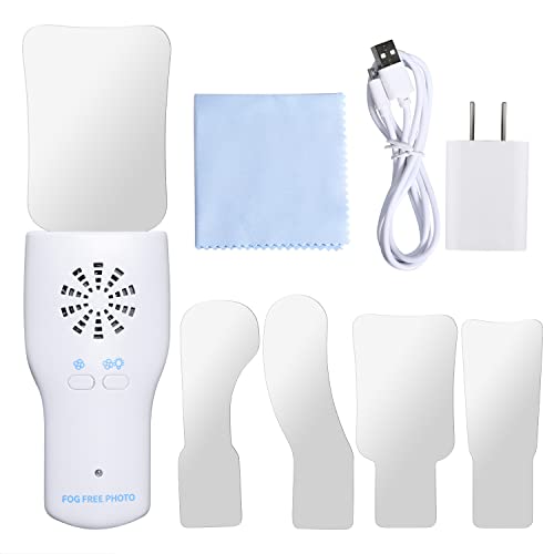 ANNWAH Dental Photography Mirrors Fog Free - Pofessional Dental Occlusal Mouth Mirror Anti-sctraching Surface Intraoral Mirrors with Handle