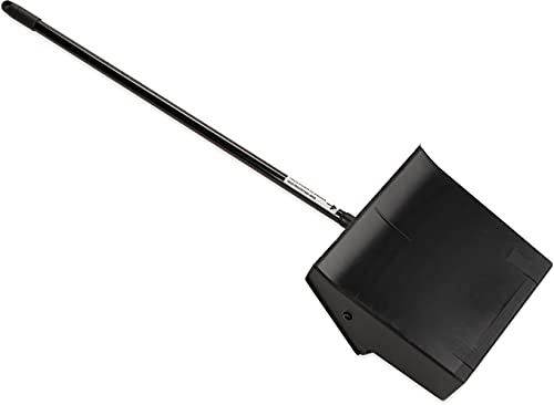 Carlisle FoodService Products 36141003 Duo-Pan Upright Lobby Pan, 30" Handle, Black (Pack of 6)