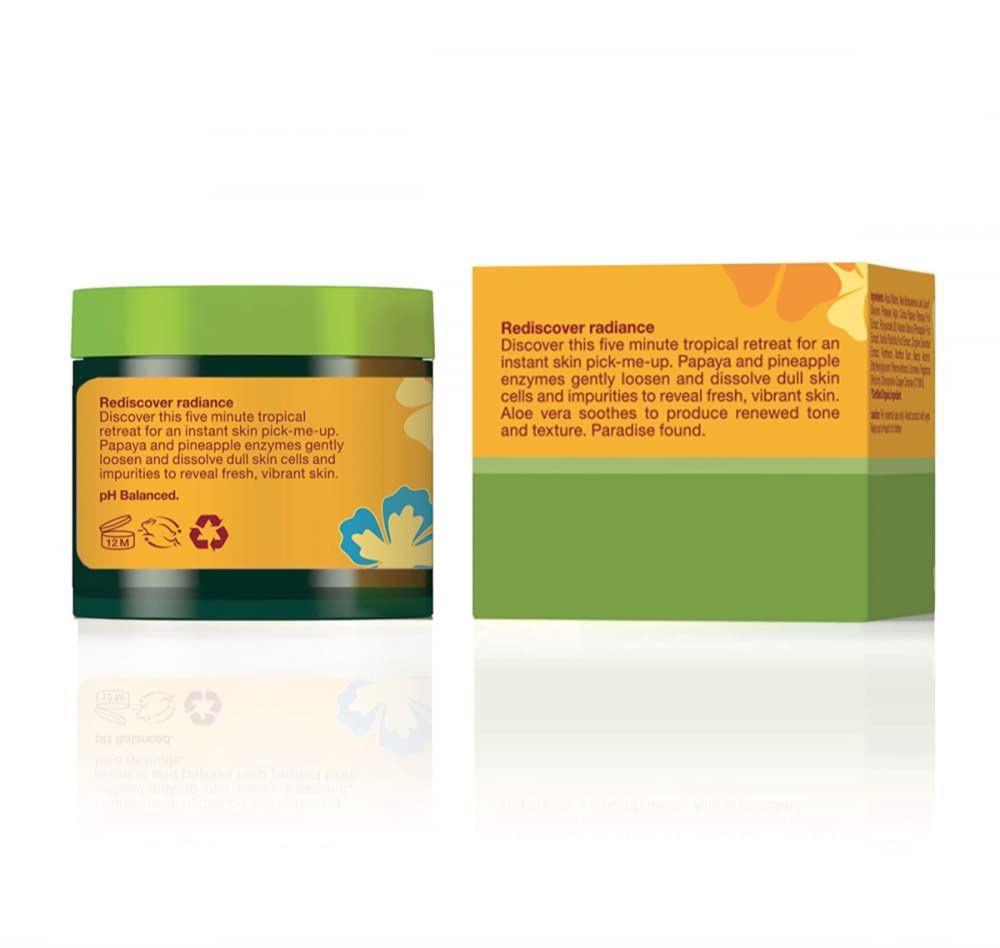 Alba Botanica Hawaiian Facial Mask, Papaya Enzyme, 3 Oz