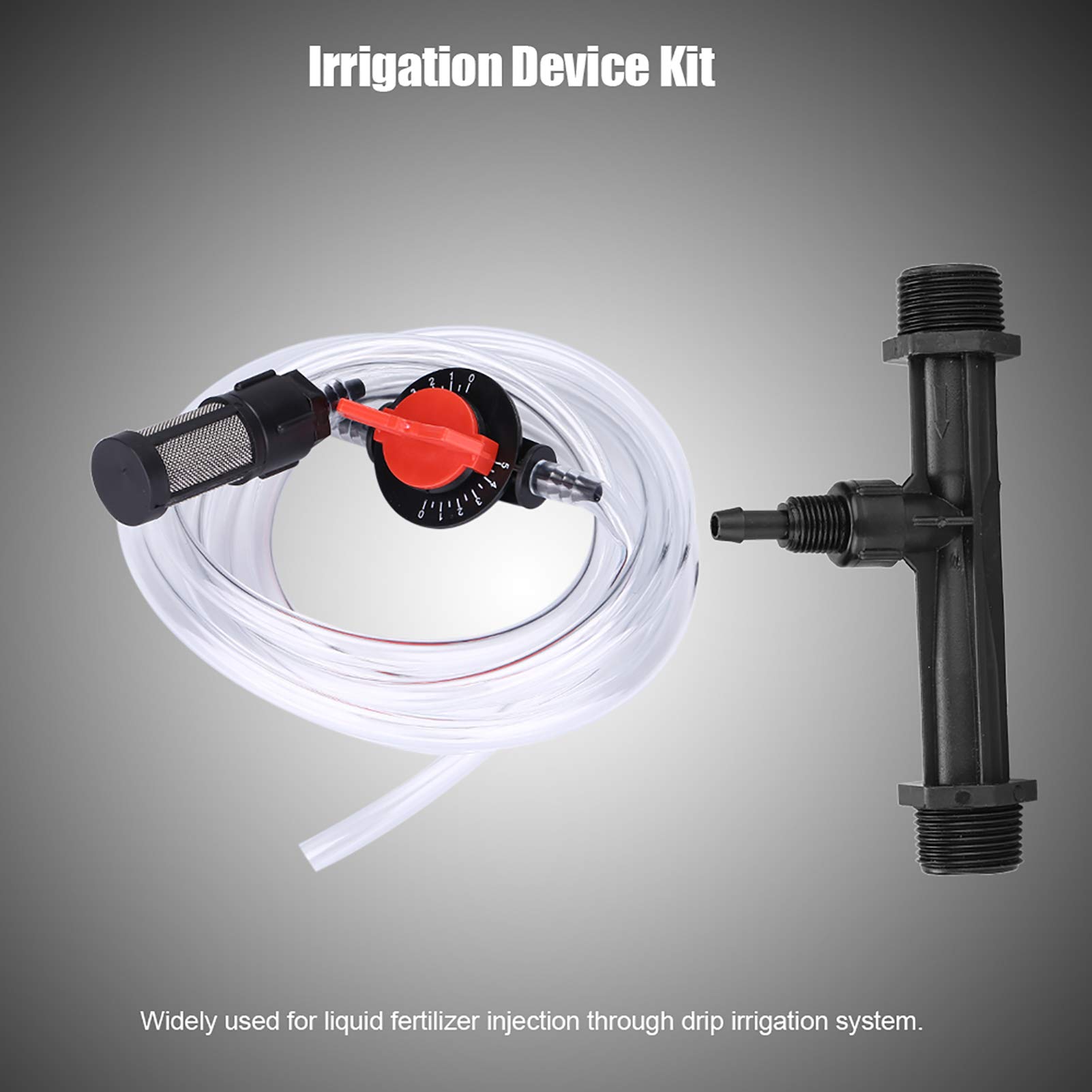Irrigation Device Kit - Garden Irrigation Fertilizer Injector Kit G3/4 Fertilizer Injector + Switch + Filter + Water Tube