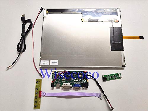 Lysee Mobile Phone LCD Screens - 15 Inch 1024768 IPS LCD Screen display Capacitive touch Panel With HDMI DVI VGA Audio LCD Controller Board LQ150X1LW94 - (Color: lcd with board)