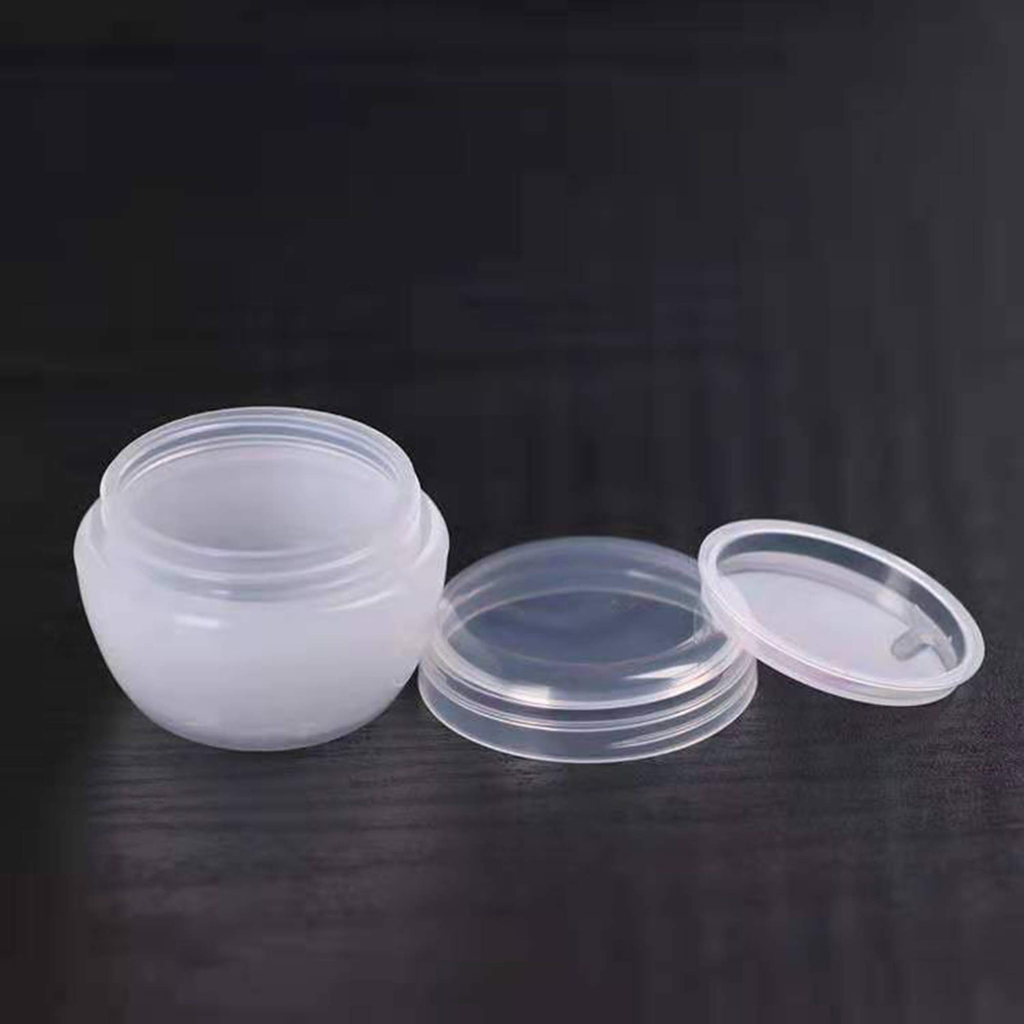 HINNASWA Travel Containers For Toiletry, Lotion Travel Accessories Bottles for Cosmetic, Makeup, Body & Hand Cream, Toiletries