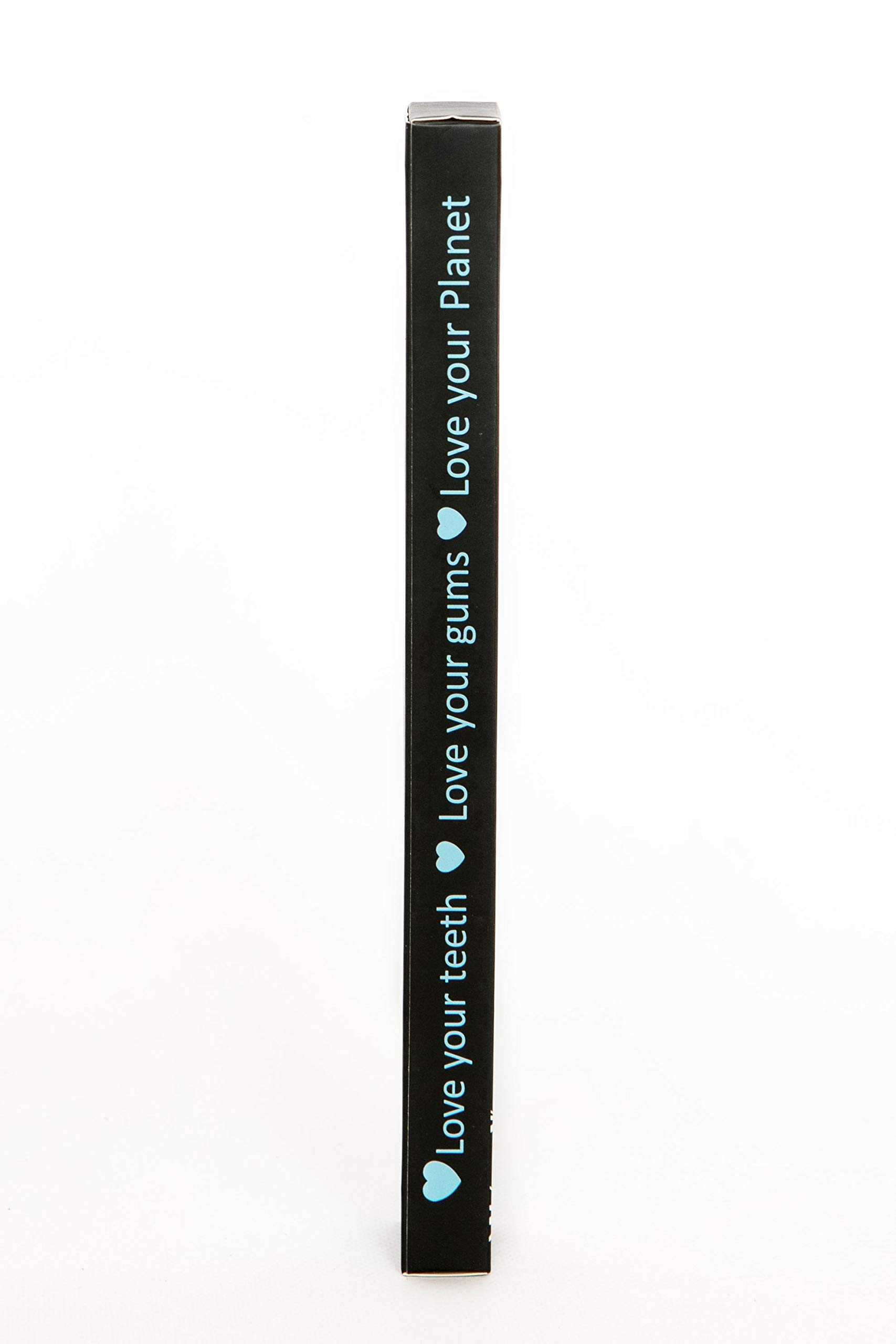 Knotty Brush Bamboo Toothbrush with Soft Nylon Bristles - Adult Size - 4 Pack