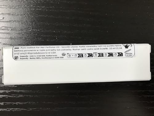 Pure Instinct Perfume with Pheromone Infused Essential Oil for Her - Roll on 10.2 ml | 0.34 Fl. Oz