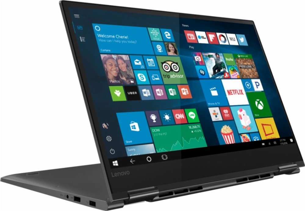 Flagship Lenovo Yoga 730 2-in-1 15.6" FHD IPS Touchscreen Business Laptop/Tabelt, Intel Quad-Core i5-8250U 8GB DDR4 256GB PCIe SSD Thunderbolt Fingerprint Reader Windows Ink Backlit Keyboard Win 10