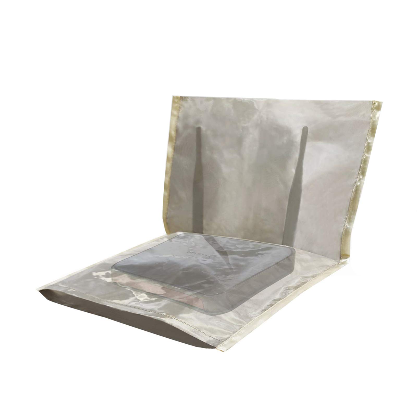 WiFi Router Cover EMF Radiation Shielding Cover, RF Blocking Wireless Router Shielding Guard, Blocks 5G Radiation Protective Cover 13.7 x 15.7 inch