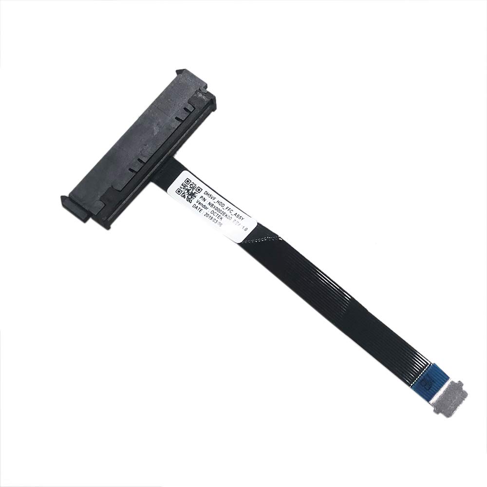 Zahara EH70F SATA Hard Drive HDD Connector Cable 8.5CM Replacement for Acer Nitro 5 AN517-51 AN517-51-56YW 50.Q5EN2.004 NBX0002EK00 NBX0002HO00(Black)