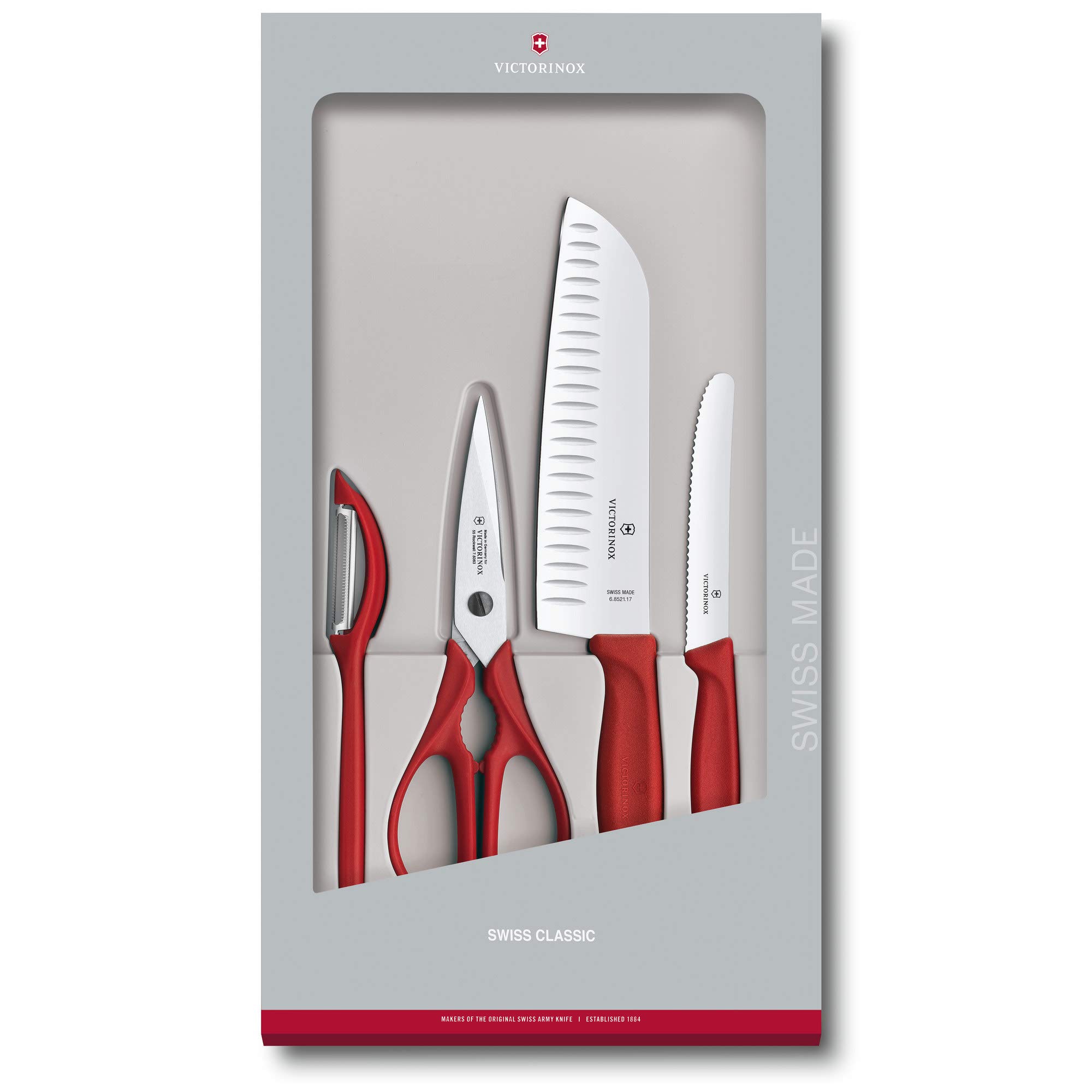 Swiss Classic Kitchen Set, 4-Piece, Multiple